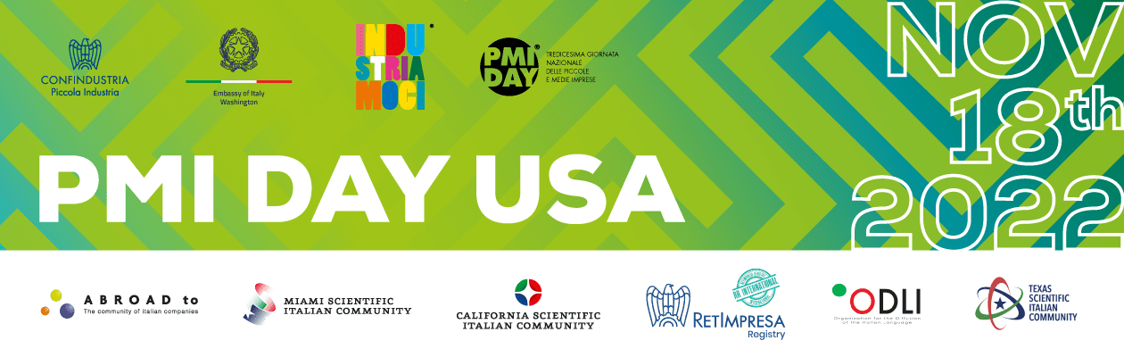 Italian SME’s protagonist of PMI DAY in the USA. The theme of this ...